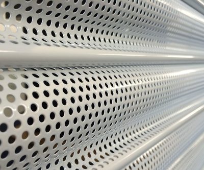 Perforated Roller Shutters – Safety Steel Works